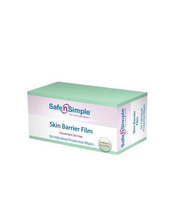 Safe n Simple Skin Barrier Film Wipes (contains alcohol) — McKin Wholesale